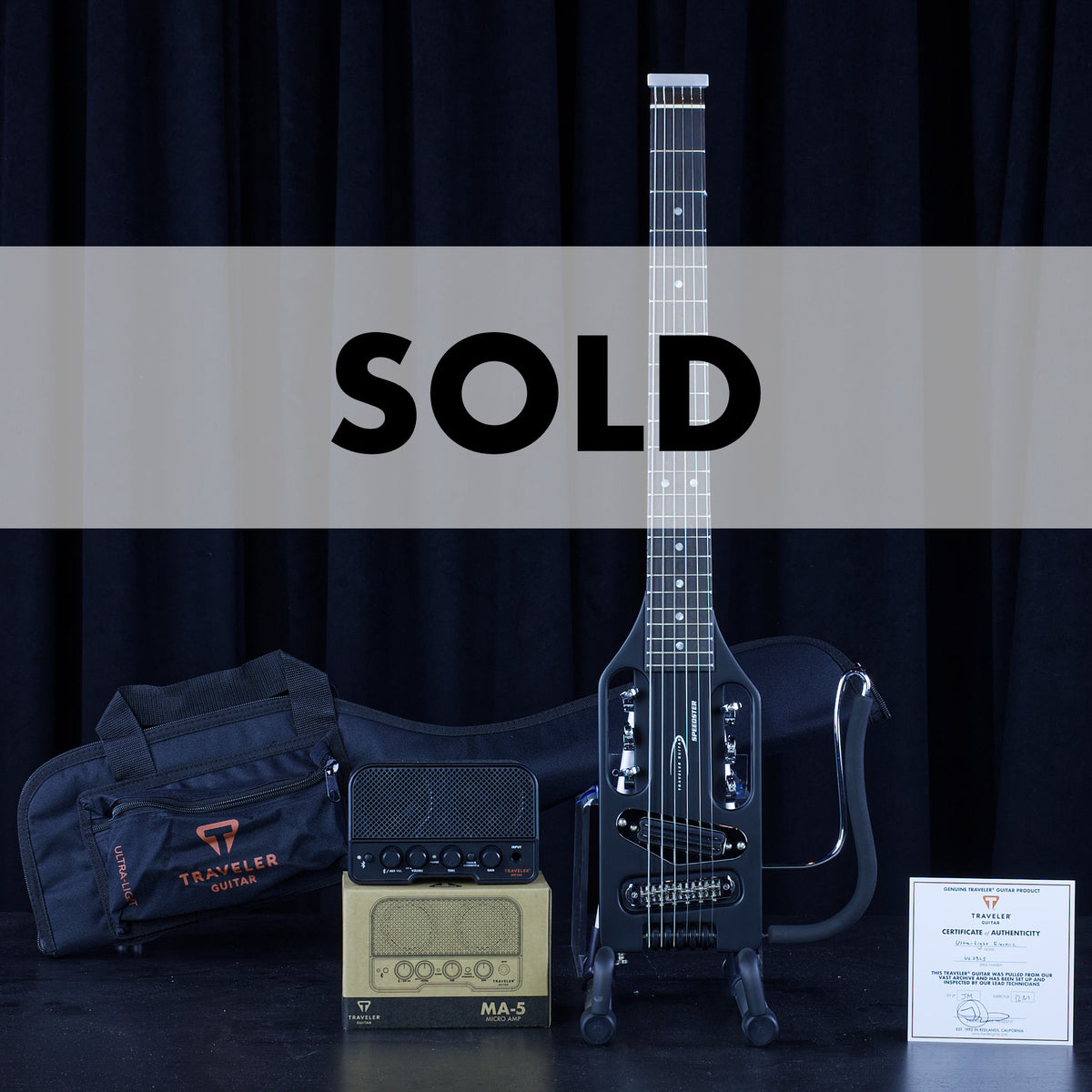 Traveler Guitar Ultra-Light Electric (Natural) Electric Guitar ...